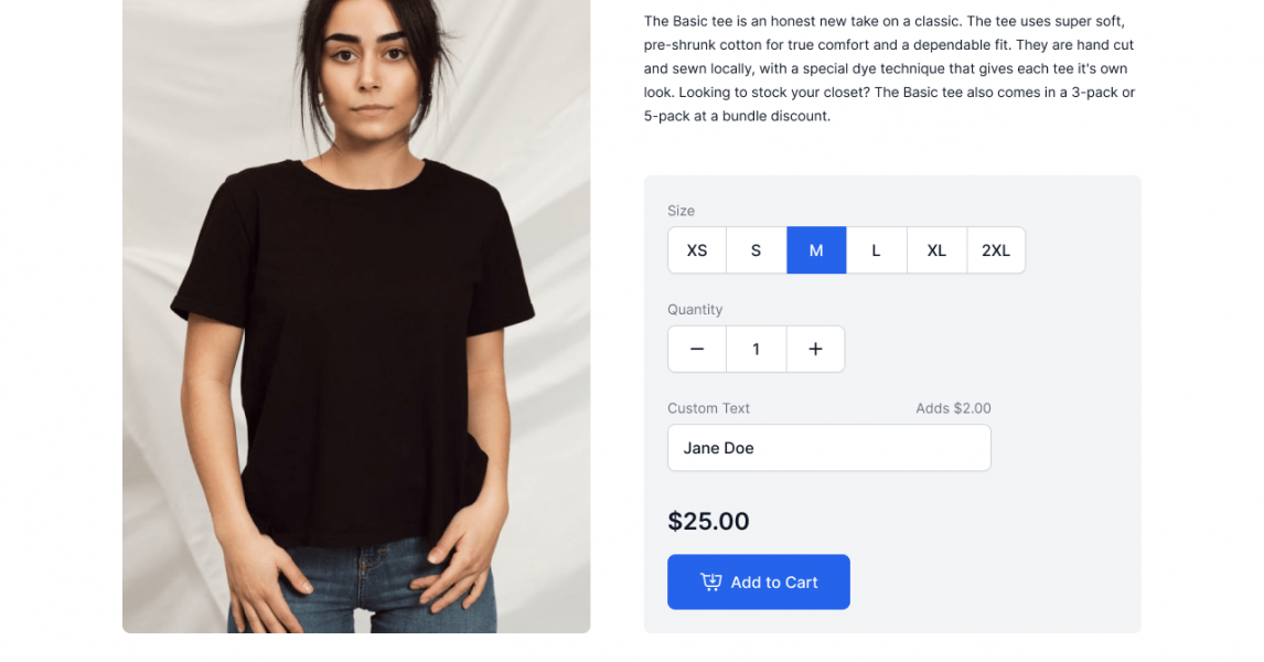 Customisable Products - 1994